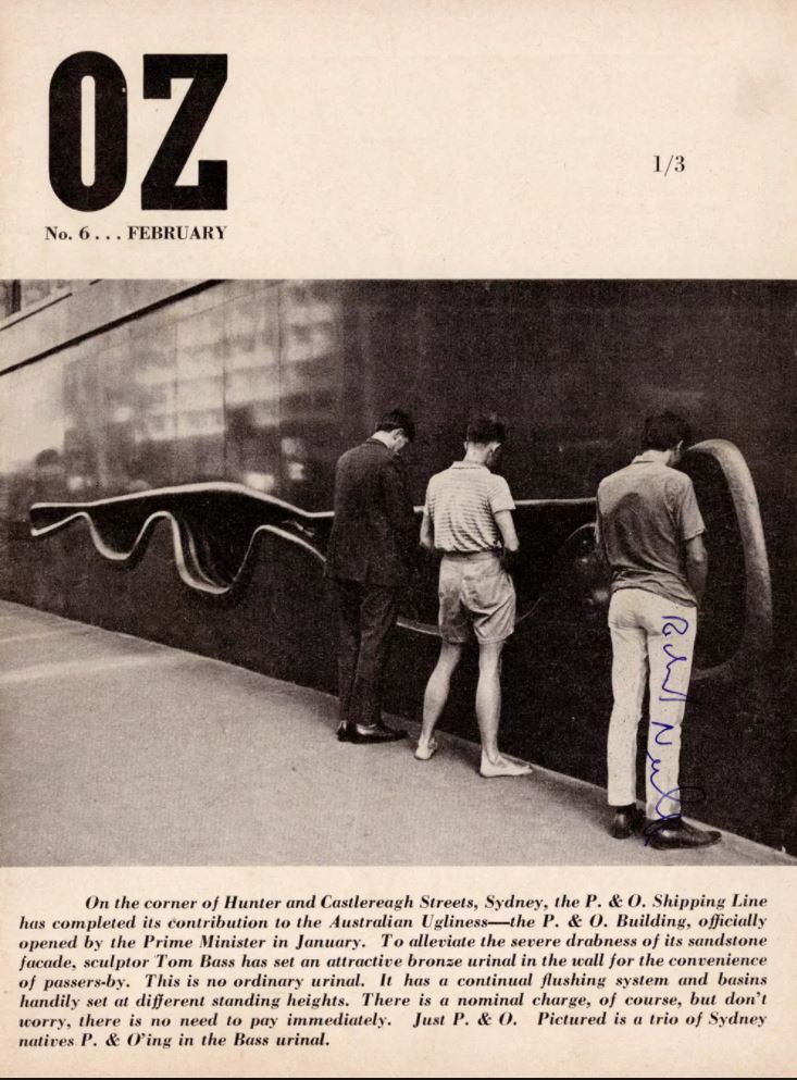 The iconic Tom Bass sculpture in Sydney